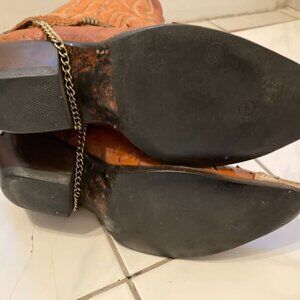 Boulet | Shoes | Boulet Ostrich Western Cowboy Rockabilly Harness Metal ...